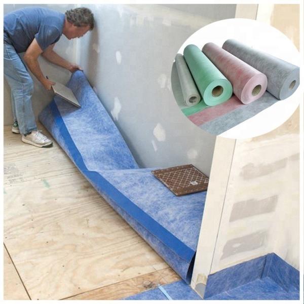 Quality Polypropylene Waterproof Membrane for Shower Kitchen and Bathroom Roofing for sale