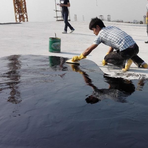 Quality Black Industrial Waterproof Coating Polymer Modified Bitumen For Roofing for sale