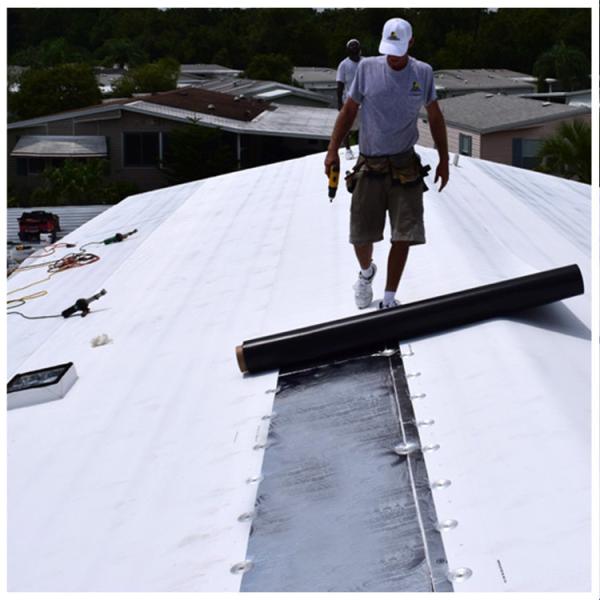 Quality 1.5mm 1.8mm 2.0mm TPO Waterproof Membrane Thermoplastic Waterproofing Membrane for sale
