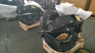 China Customized Excavator Hydraulic Orange Peel Scrap Grapple Bucket For Crawler Cranes Chisel Diameter 40 210 Mm for sale