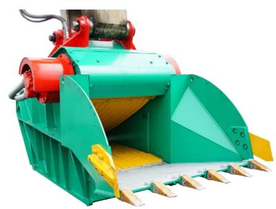 China 10-50ton Durable JCB Excavator Crushing Bucket For Rock Cushing for sale