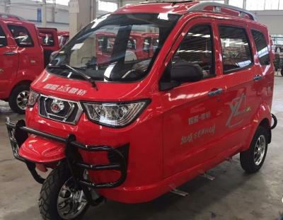 China Auto 275w 45km/H Electric Passenger Closed Tricycle for sale