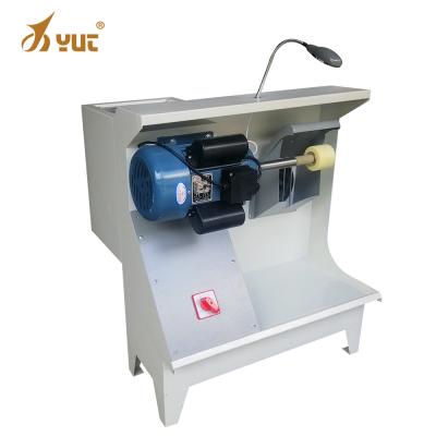 Cina Macchina per la rettifica del cuoio per calzature a testa singola con aspetto bianco e tensione di 220 V in vendita