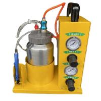 China Precise Control Leather Gluing Machine Easy Cleaning Glue Brushing Machine for sale