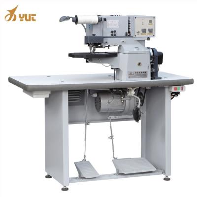 China Automatic Grade Automatic YT-701A-B PU Leather Upper Edge Folding Flanging Machine With Auto Gluing Shoe Machine Making for sale