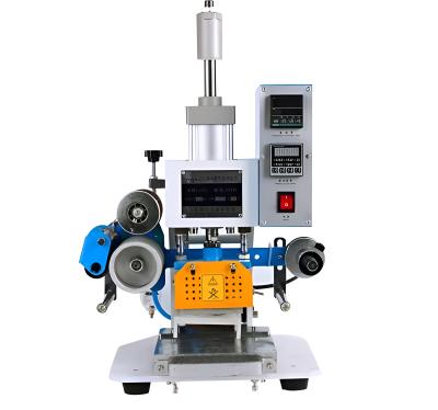 China TAX Temperature 300 degree and 80*90mm Stamping Area YT-819 Small Gilding Press Leather Stamping Bronzing Machine for Logo for sale