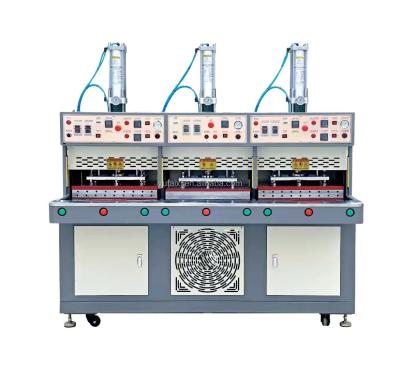 China Sports Shoes Upper Making Machine with Heat Cooling Welding and Seamless Pressing Machine dimension 2000*850*2000mm for sale