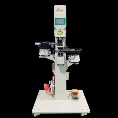 China Fully Automatic Hole Punching and Eyeleting in One Machine Snap Button Puncher Machine for sale