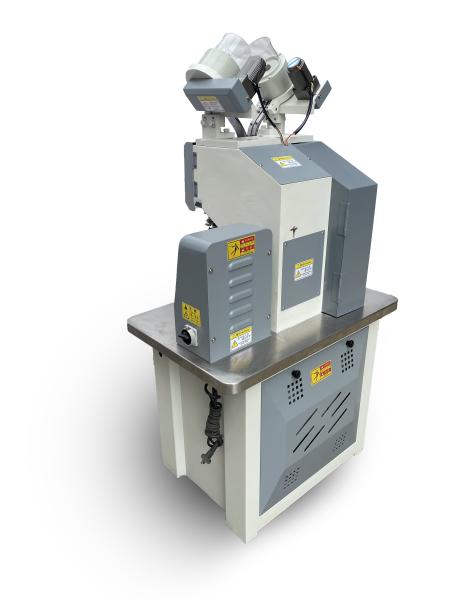 Quality Automatic Pneumatic Hole Punching & Eyeleting Shoe Making Machine for Handbags for sale