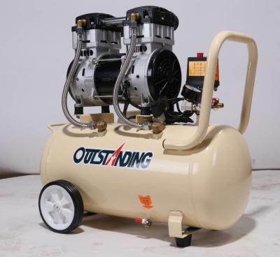 Κίνα Κουλί 40L Αθόρυβο Ελαιο-Ελεύθερο Μικρό 220v Αντλία Οδοντιατρικής Ξυλουργικής Επισκευής Βαφής Αεροσυμπιεστής Universal Σετ Εργαλείων Μηχανή προς πώληση