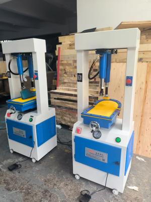 China Single Head Hydraulic Shoe Sole Pressing Machine Automatic with Adjustable Toe Height for sale