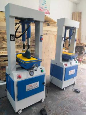 China Single Head Hydraulic Shoe Sole Pressing Machine Automatic with Adjustable Toe Height for sale