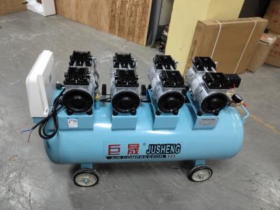 China 3kw 120L Oil Free Oil Less Silent Quiet Air Compressor for sale