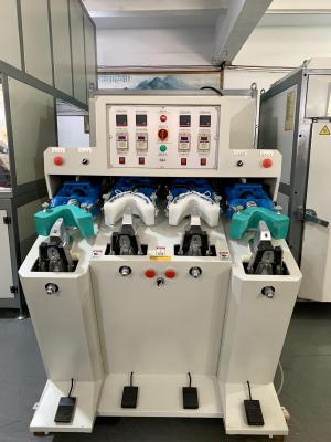 China Horizontal Two Hot and Two Cold Back Part Moulding Machine Shoe Heel Seat Molding Machine Shoe Back Part Making Machine for sale