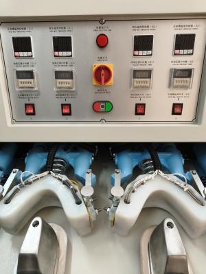 China Horizontal Two Hot and Two Cold Back Part Moulding Machine Shoe Heel Seat Molding Machine Shoe Back Part Making Machine for sale