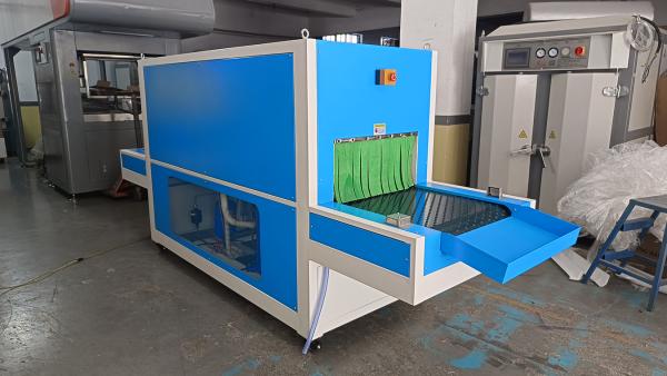 Quality Fully Automatic High Efficiency PVC Belt Feeding Chiller Machine Sneaker Sport Shoe Children Shoe Chilling Shaping Colling Machine for sale