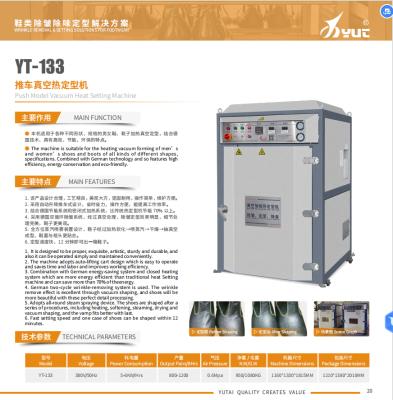 China Upper Shape Shoe Vamp Vacuum Heat Shaping Vulcanizing Machine Shoes Shaping Machine for sale