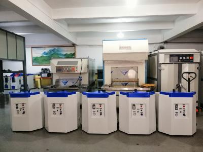 China Double Tanks Type Pneumatic Shoe Sole Press Attaching Laminating Machine Footwear Machine for sale
