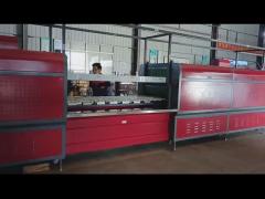 Customzed Double Layer Shoe Production Line Automatic Shoe Assembly Line With Infrared Oven