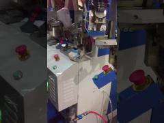 Shoe back part moulding machine