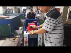Pneumatische handmachine voor het drukken van schoenenzool