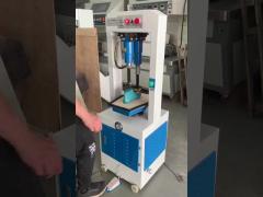 Máquina hidráulica de prensagem de sola plana de calçado Mulheres Máquina de fabricação de calçado Economia de energia