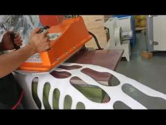 20 ton hydraulische leer clicker machine voor leer stof rubber DT-765