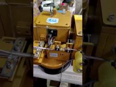 Máquina de costura de calçado de couro com cabo redondo de dados com 2500rpm e 0,65KW de potência