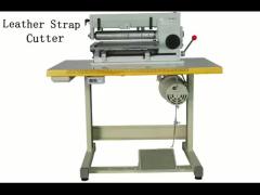Máquina automática de corte de correias de couro versátil ajustável alta produtividade