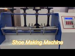 test toe and heel shoe machine  bending resistance damage and cracking of finished shoes and soles