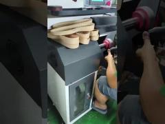 Fireproof EVA Sole Leather Shoe Sanding Roughing Buffing Polishing Machine