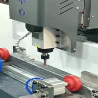 China CNC Aluminum Profile Drilling Milling Machine 500mm 3 Axis for PVC Window Processing for sale
