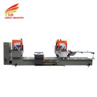 China Numerical Control Double Bevel Compound Miter Saw 3 Axis LCD Display 22.5-135 Degree Cutting for sale