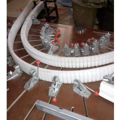 Cina Diametro 500-1800 mm Macchina di piegatura ad arco per finestre e porte in PVC in vendita