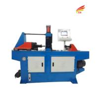 China Double Station Hydraulic Pipe End Forming Machine for Shrink Tube Profile Processing for sale