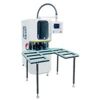 China PLC 3 Axis CNC Plastic Window Frame Corner Welding Cleaning Machine 90° for sale