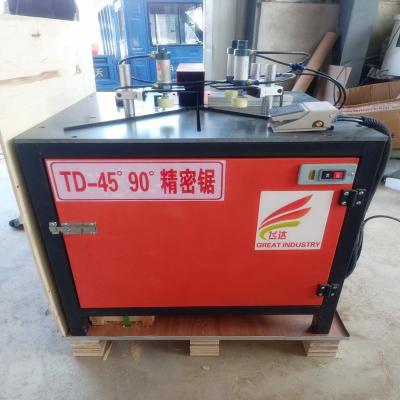 China Aluminium cutting machines corner connector upvc window 2.6kw t shaped aluminum cutting machine for sale