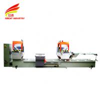 China CNC Double Head Precision Mitre Saw for Aluminum Profile Cutting 22.5°-135° for sale