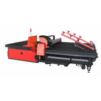 China CNC Automatic Multiple Strip Glass Cutting Machine 2600x2000mm High Precision for sale