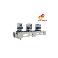 China Three Head PVC Door Welding Machine 380V PLC Controlled Window Door Welder for sale