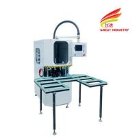 China CNC PVC Window Corner Cleaning Machine 2 Axis 5 Tools for Welding Slag Removal for sale