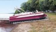 China Professional Nice aluminium Boat trailer for sale