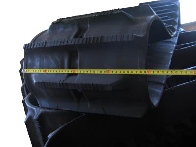 China Excavator RUBBER Track Rubber Excavator Undercarriage Spare Parts for sale