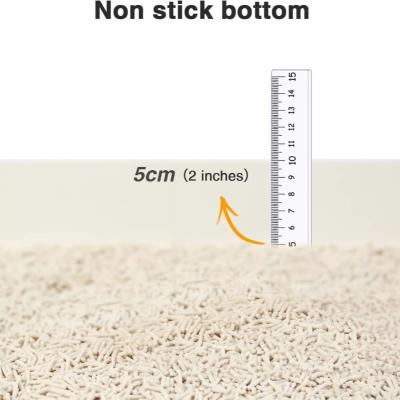 China Deodorizer Tofu Clumping Cat Litter Degradable Eco Friendly Tofu Cat Litter for sale