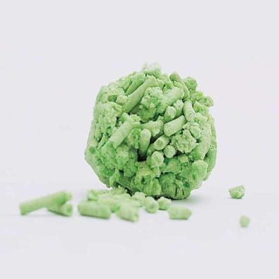 China Economical Green Tea Tofu Cat Litter OEM Tea Potty Litter Deodorizes Well for sale