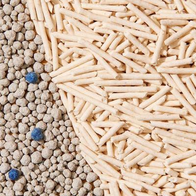 中国 高吸収性 臭いを抑制する 豆腐とベントニット混合猫ゴミ 持ち運びが簡単 販売のため