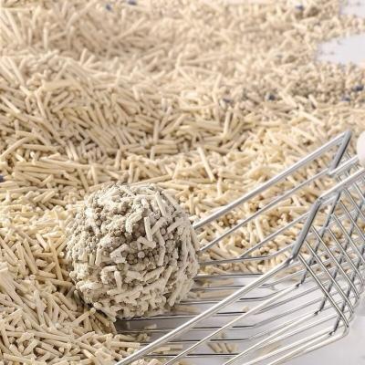 China OEM biologische deodorant Tofu en Bentonite gemengd kattenvuil met multi geur Te koop