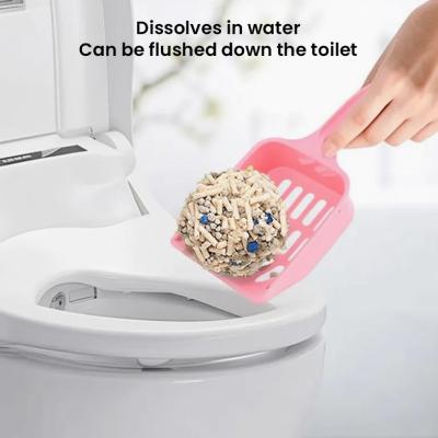 China OEM biologische deodorant Tofu en Bentonite gemengd kattenvuil met multi geur Te koop