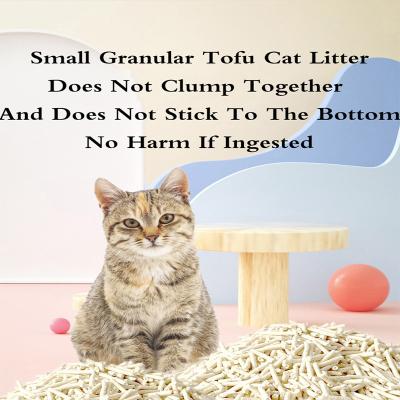 China Pet Supplies Customised Fragrance Tofu Cat Litter With Natural Deodorizing for sale