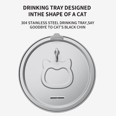 China Pet Feeding Supplies 8L Stainless Steel Cat Water Fountain Dog Drinking Bowl for sale